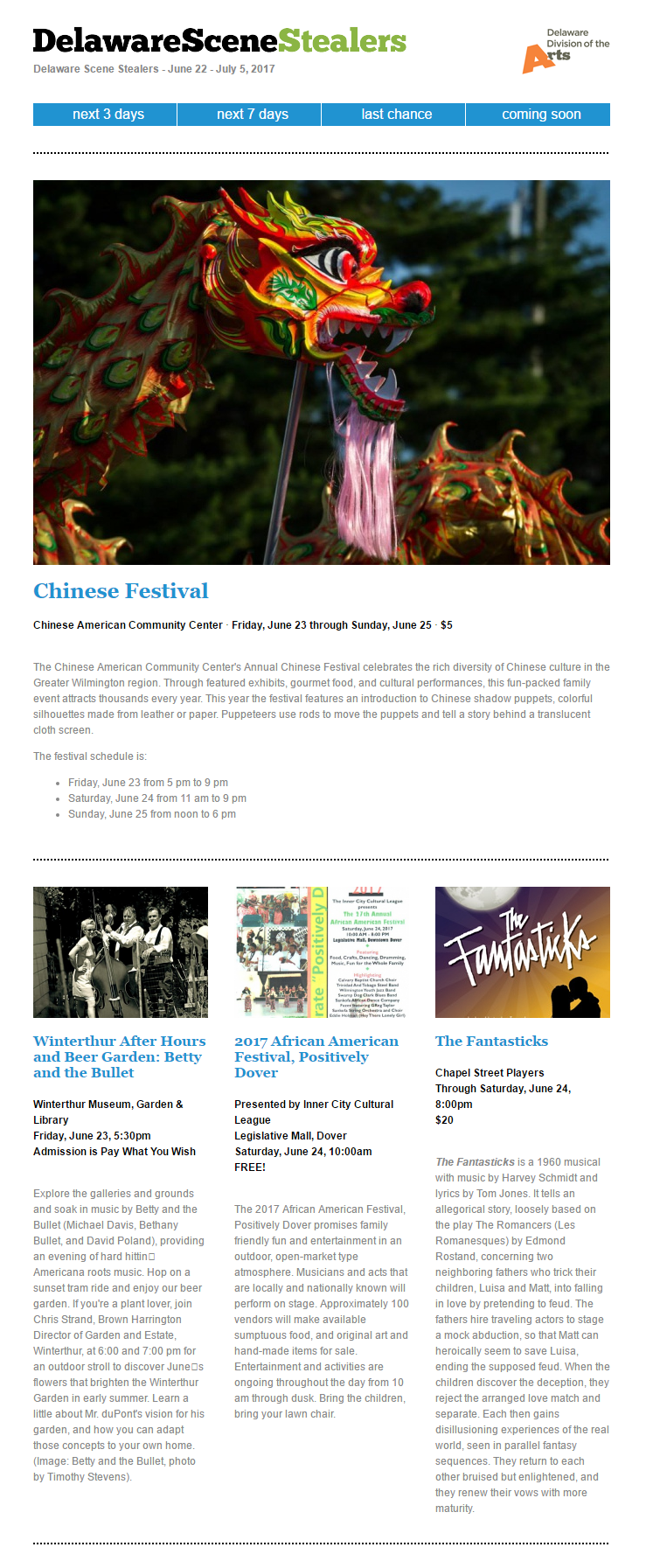 DelawareSceneStealers - Arts and Cultural Highlights at your Fingertips ...